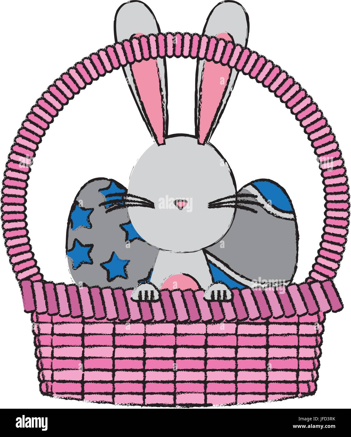 Wicker hare Stock Vector Images - Alamy