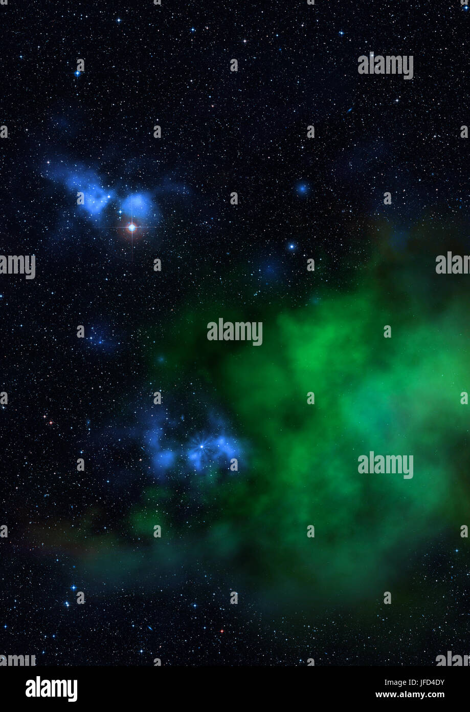 Small part of an infinite star field Stock Photo - Alamy