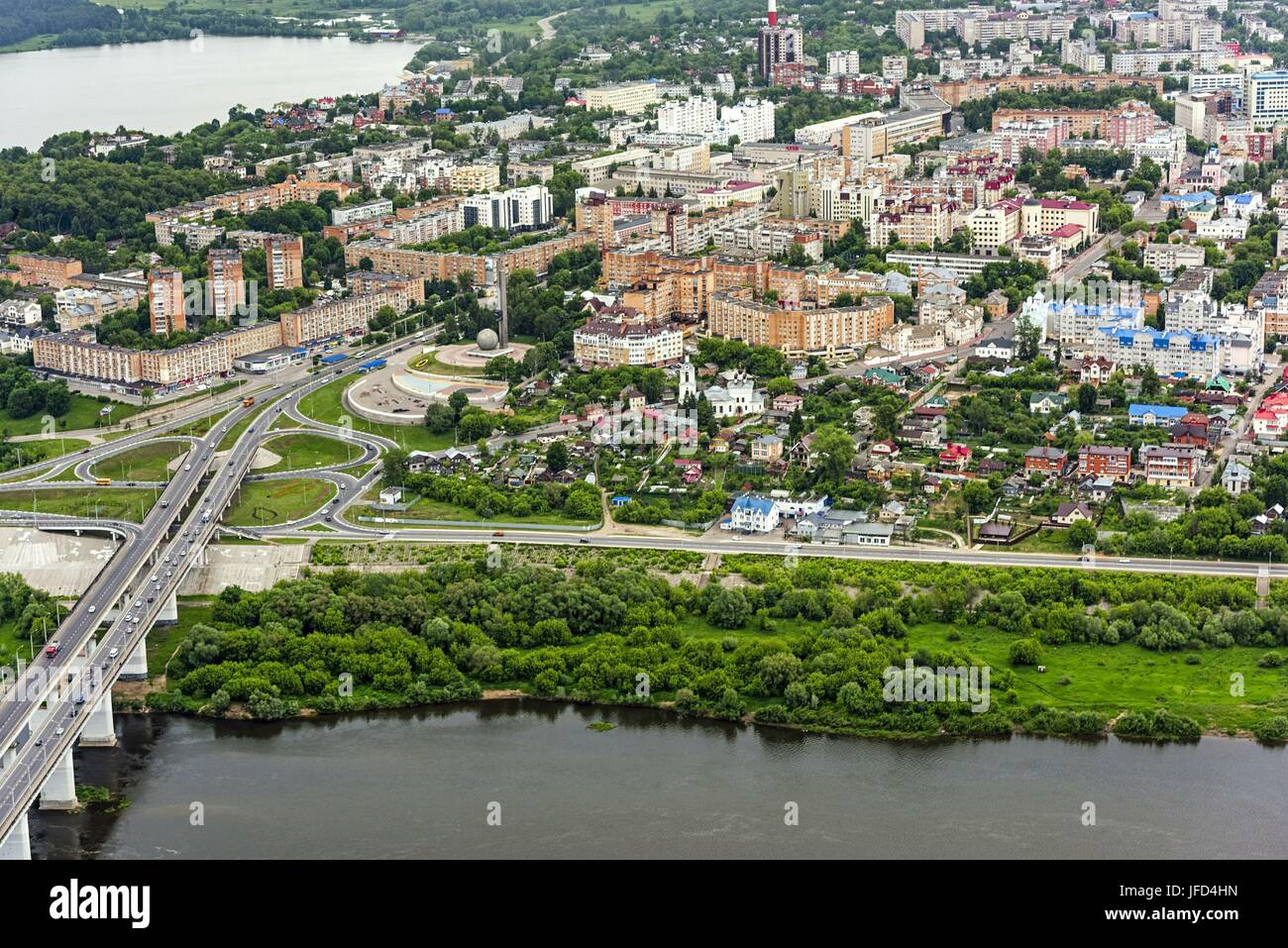 Russia. Kaluga city Stock Photo - Alamy