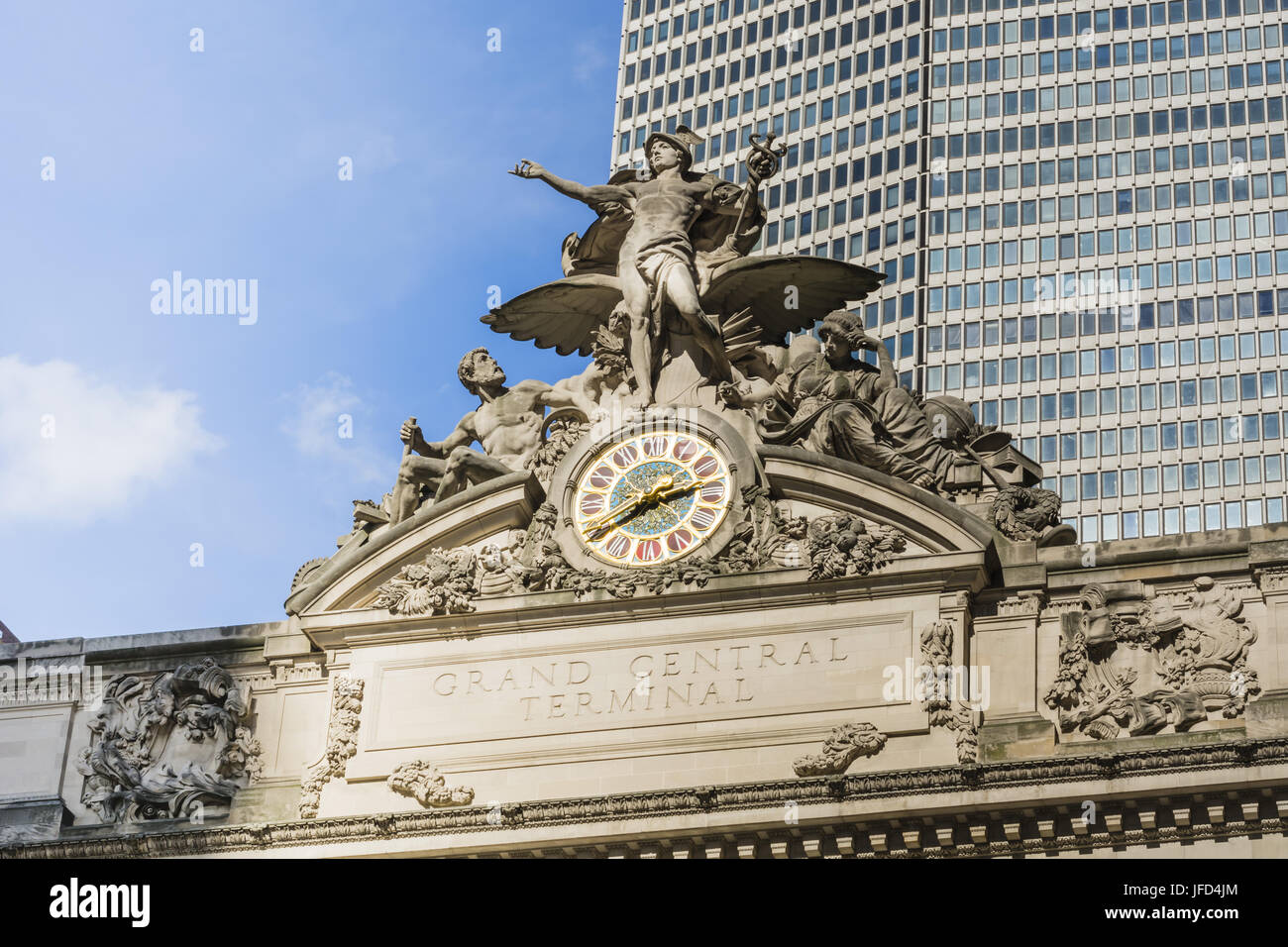 Grand Central Terminal clock Stock Photo - Alamy