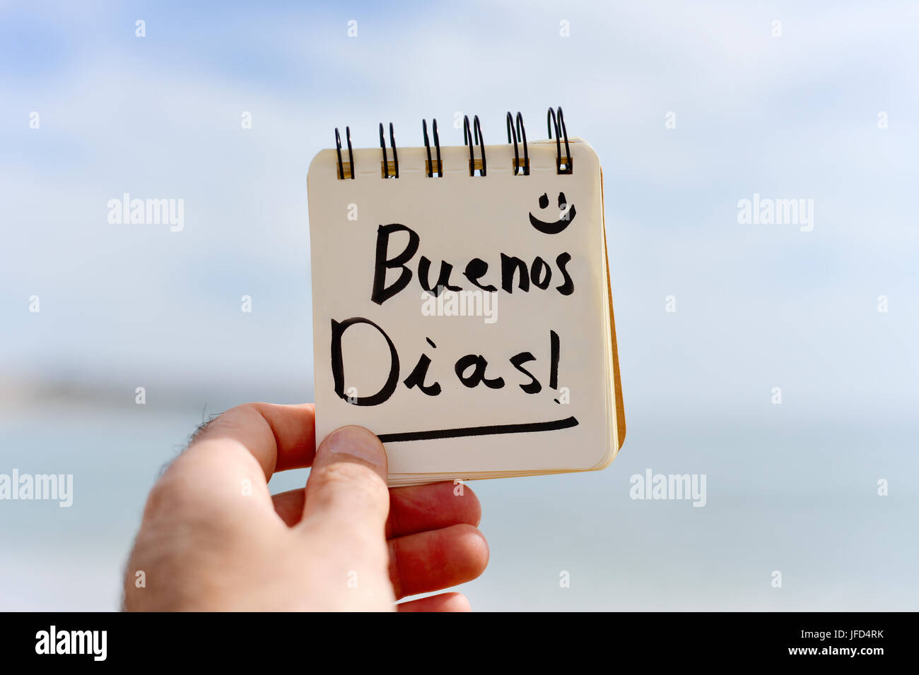Good morning spanish hi-res stock photography and images - Alamy