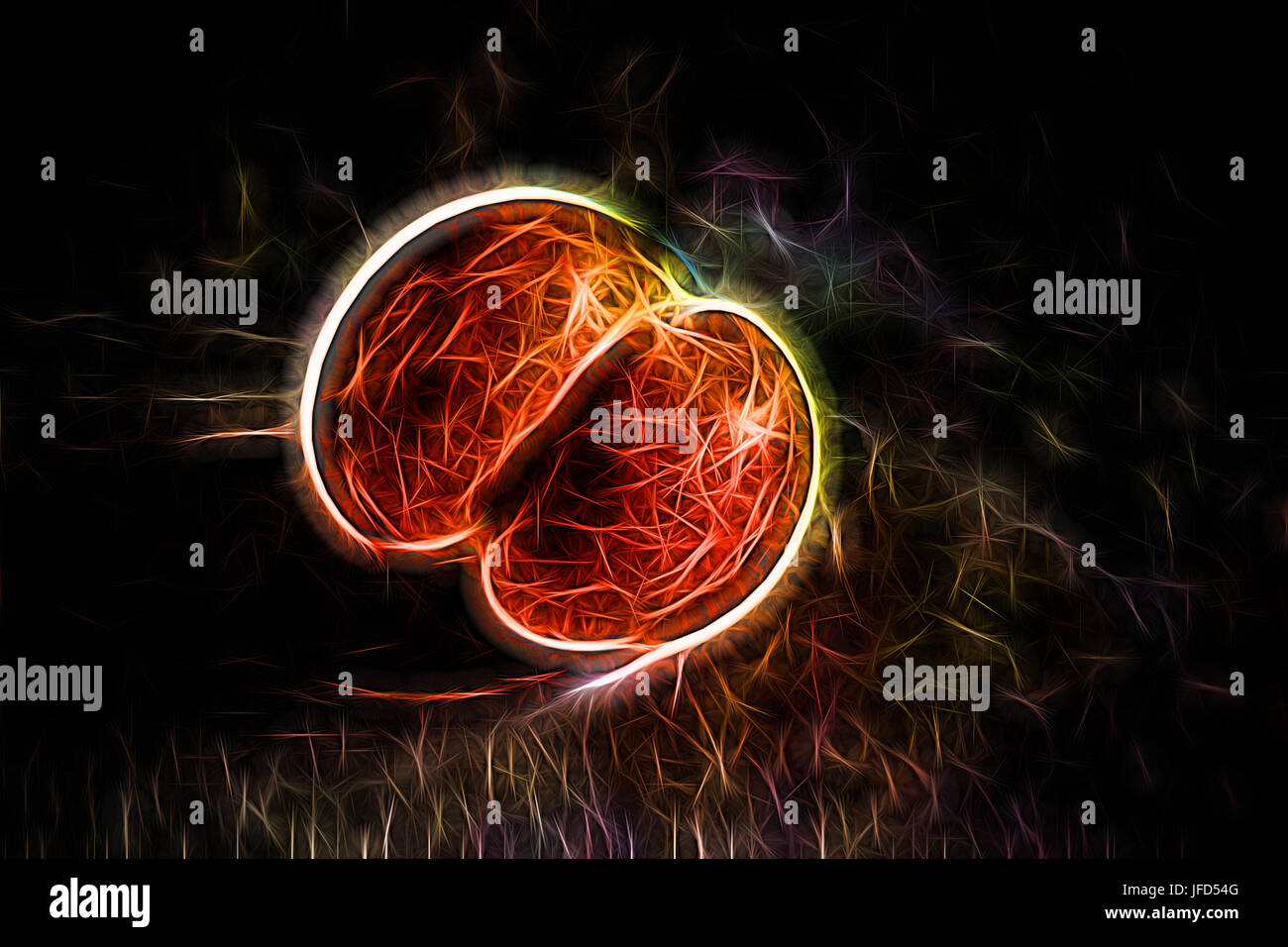 Neon apple hi-res stock photography and images - Alamy