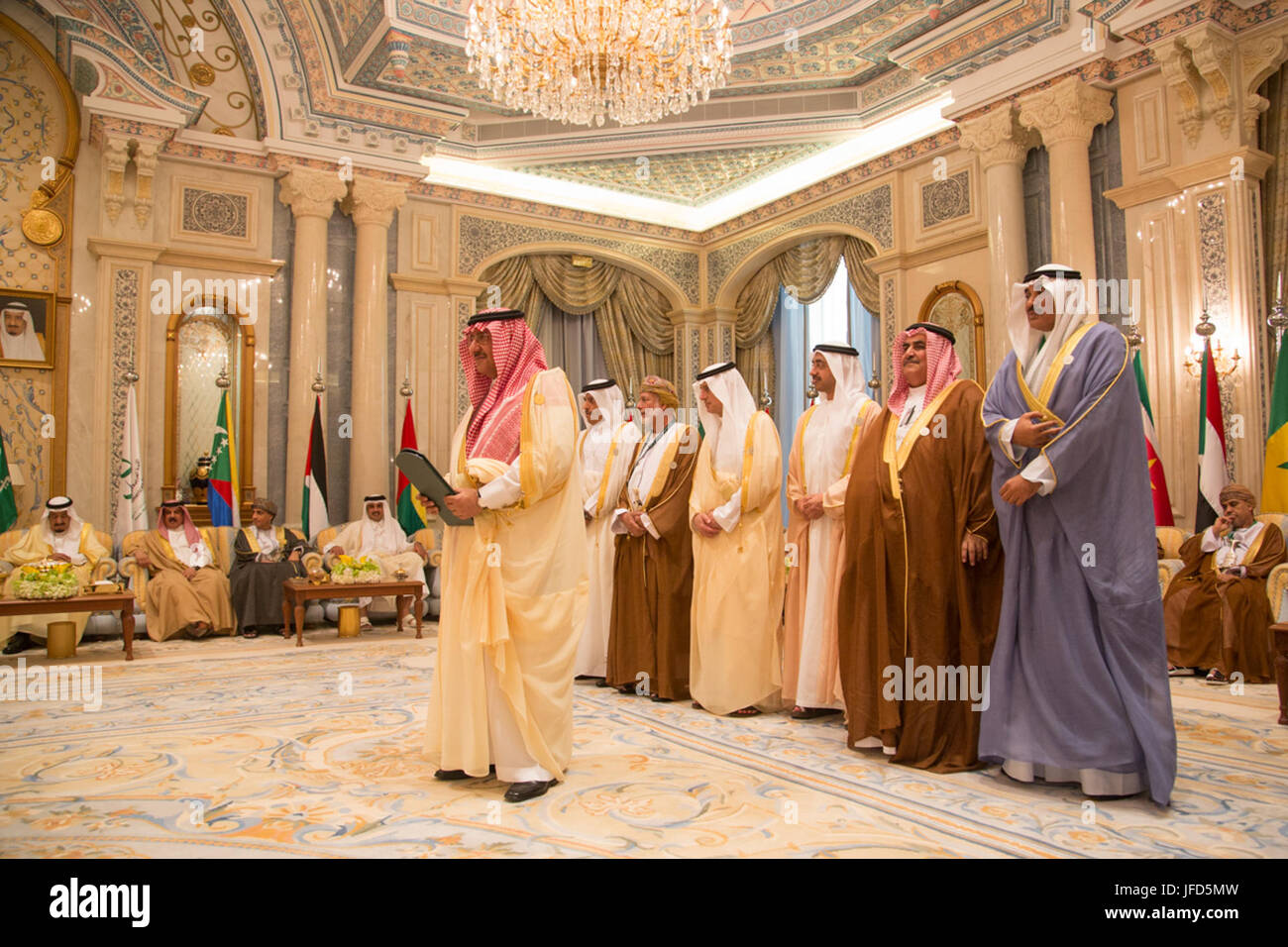 A delegation of the Leaders of the Cooperation Council for the Arab ...