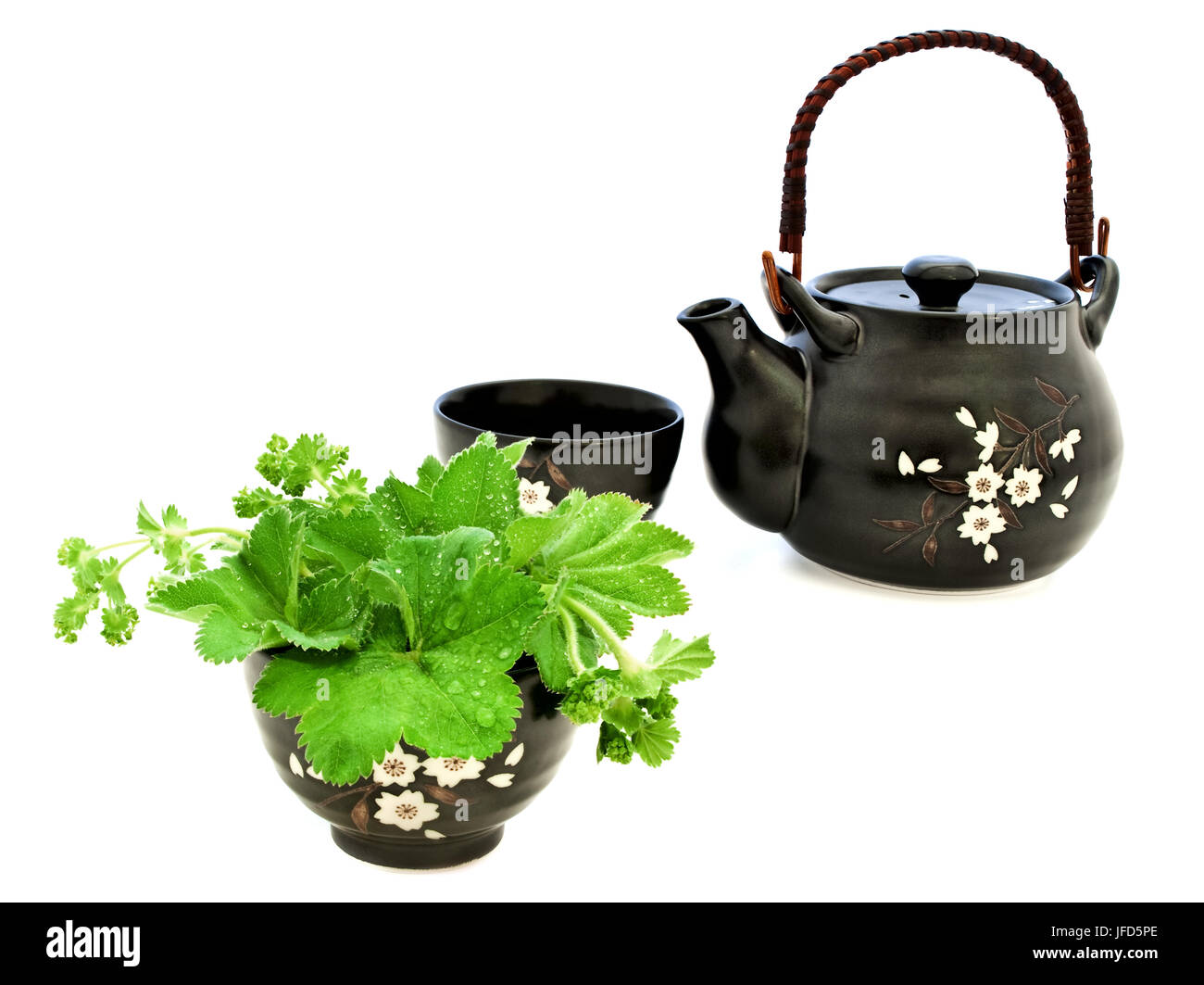 Traditional tea vessel Cut Out Stock Images & Pictures - Alamy