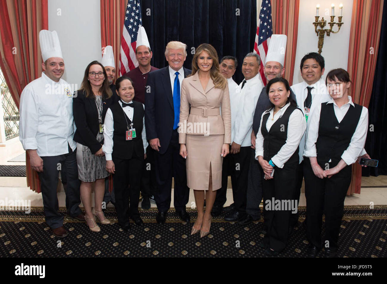 (Official White House Photo by Andrea Hanks Stock Photo - Alamy