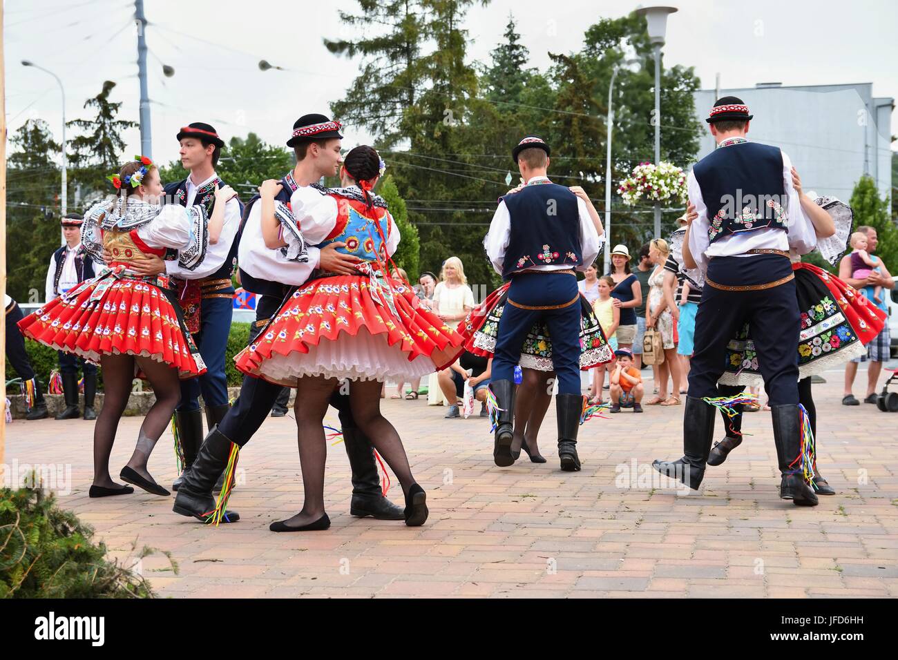 Czech folk dance hi-res stock photography and images - Alamy