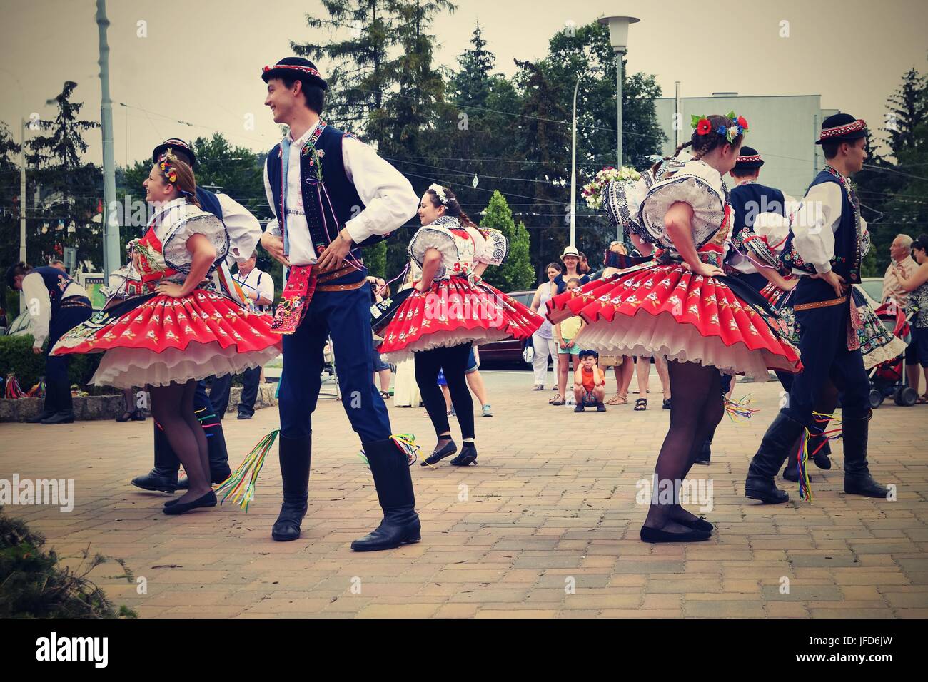 Prague Traditional Dress Dancing High Resolution Stock Photography and ...