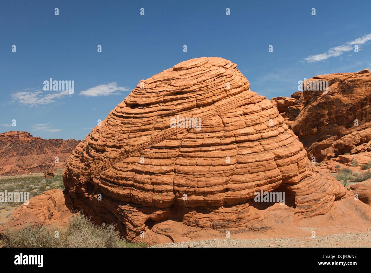 Beehive rock formation valley fire hi-res stock photography and images ...