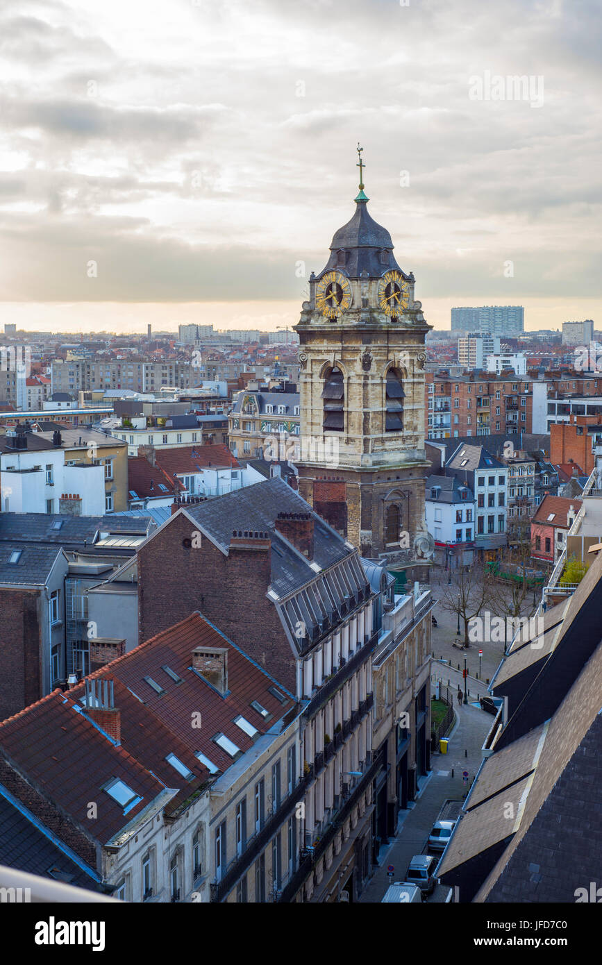 Aerial panorama brussels hi-res stock photography and images - Alamy