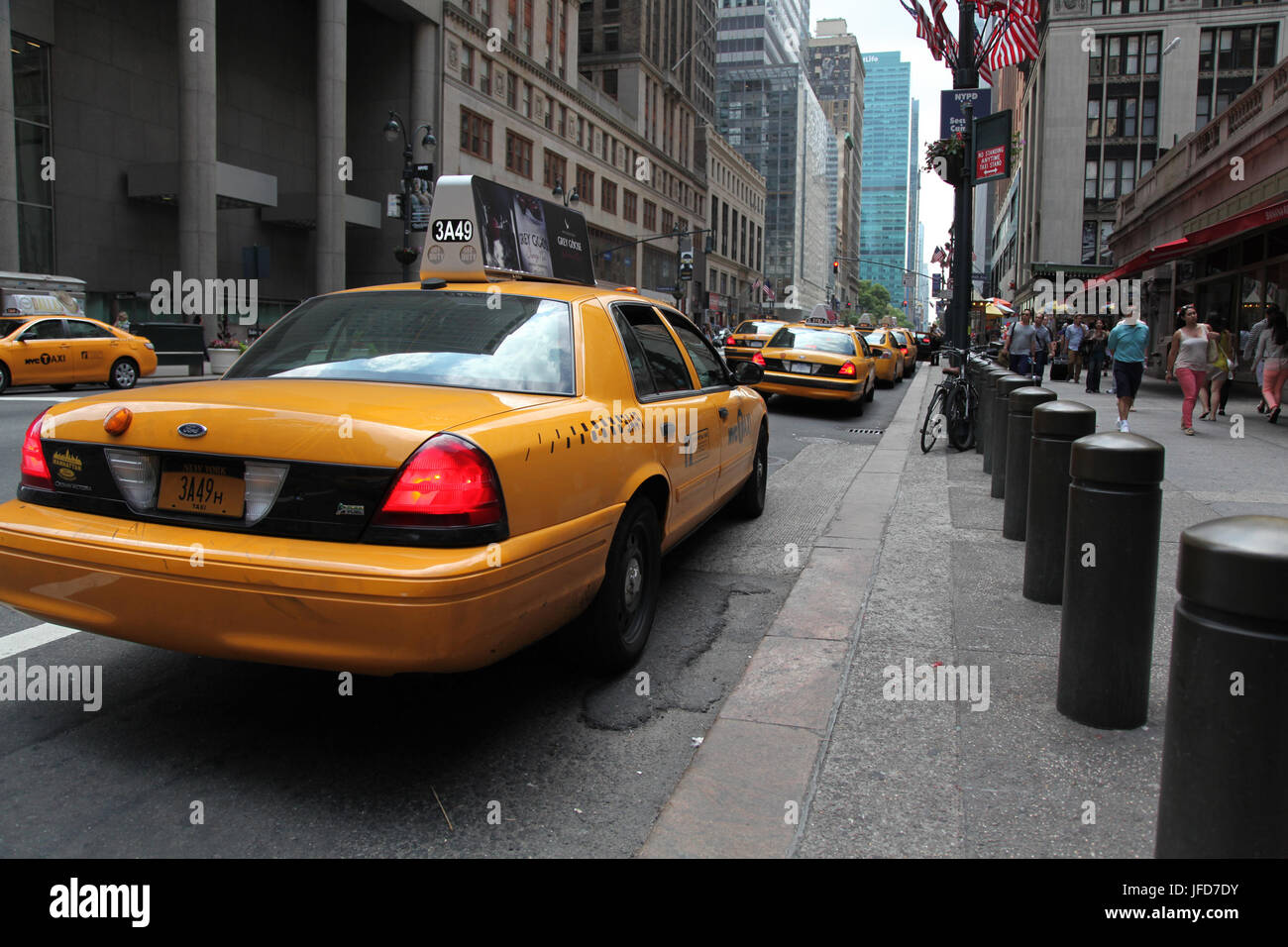New york cab hi-res stock photography and images - Alamy