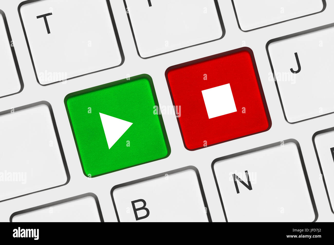 Play pause stop buttons hi-res stock photography and images - Alamy