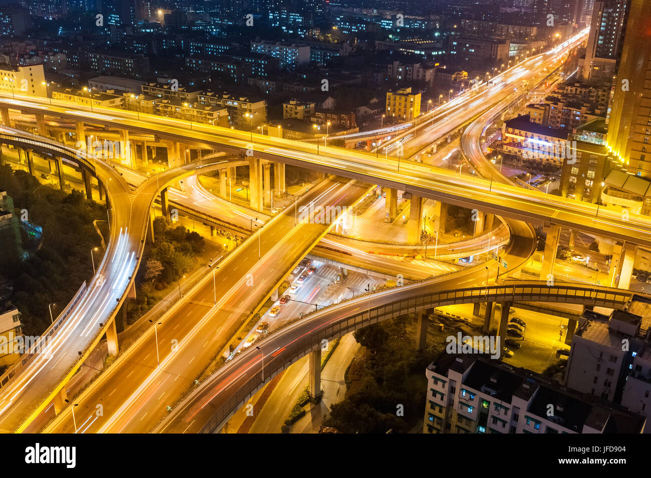 Highway interchange expressway hi-res stock photography and images - Alamy