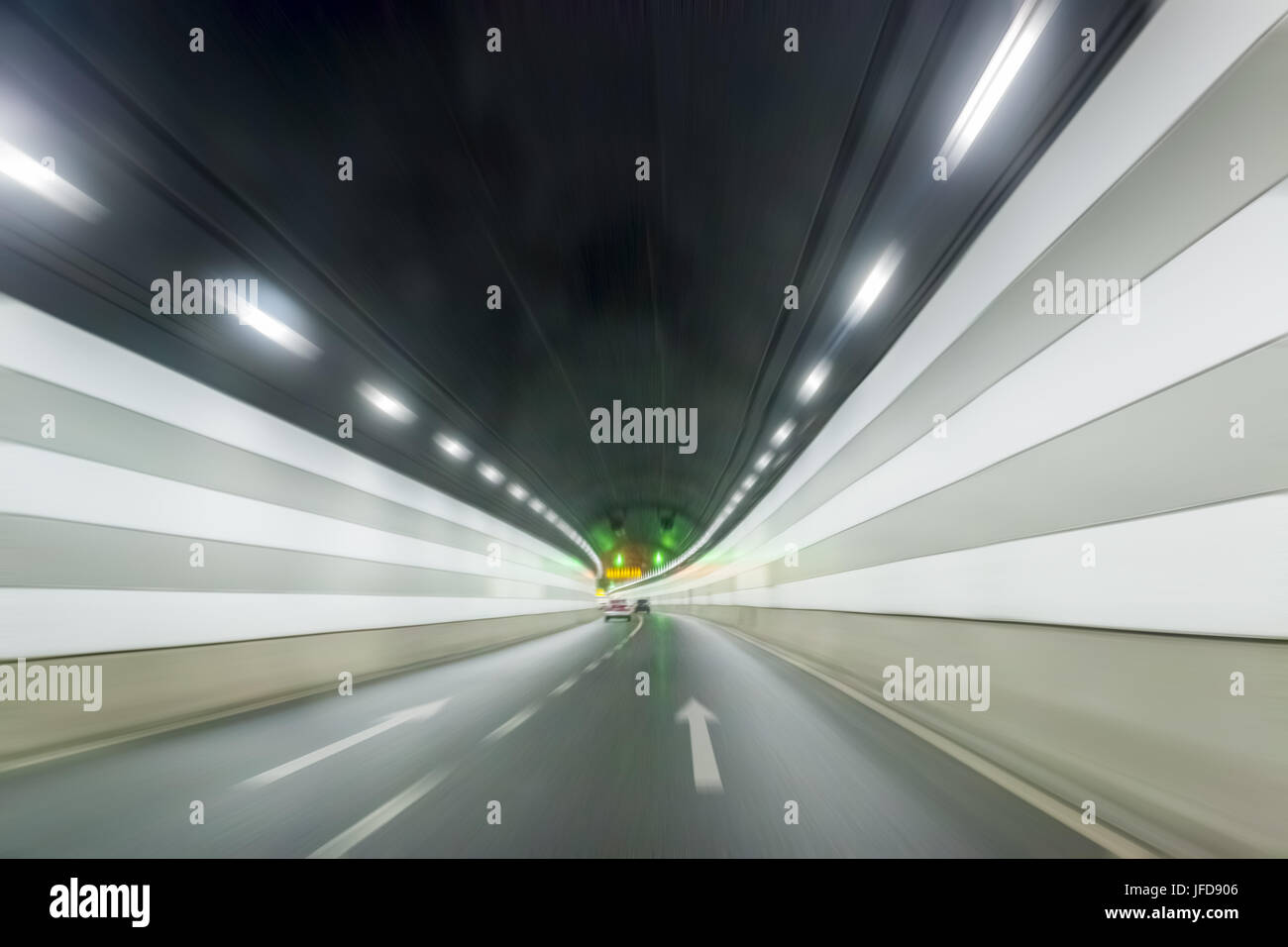 Underwater road tunnel hi-res stock photography and images - Alamy