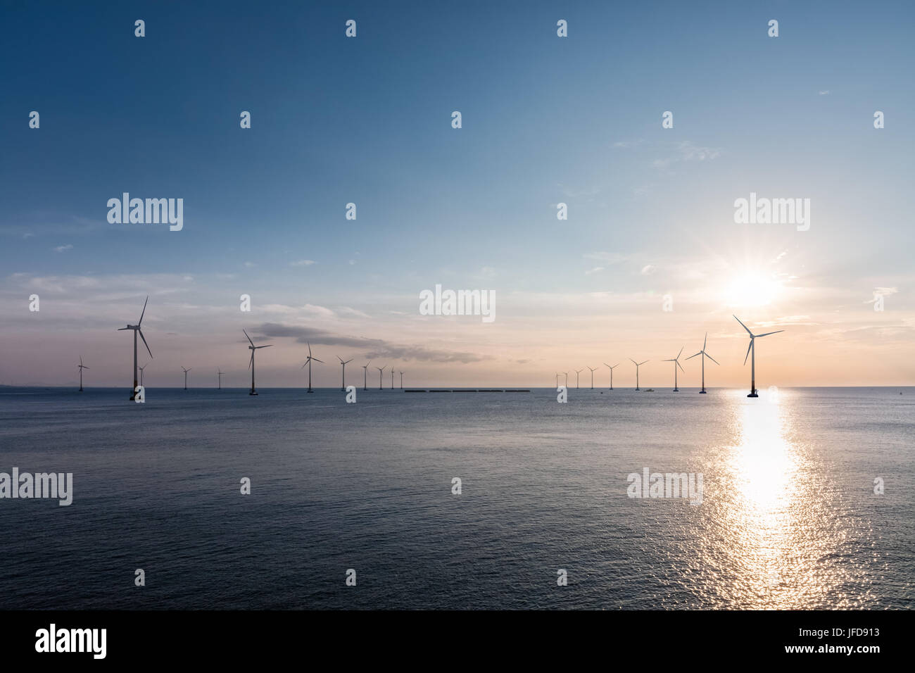 offshore wind farm Stock Photo - Alamy