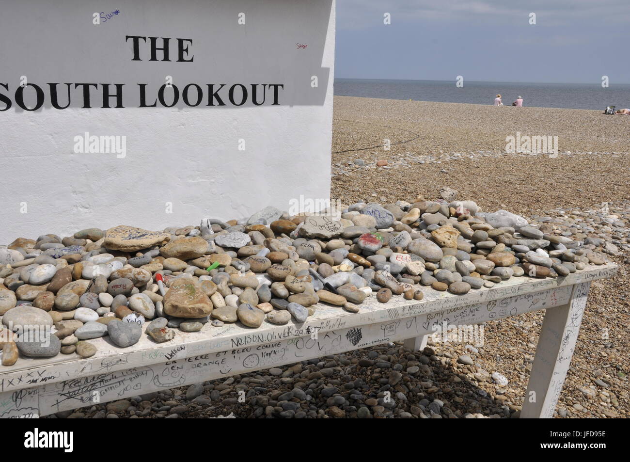 the south lookout art project aldeburgh Stock Photo - Alamy