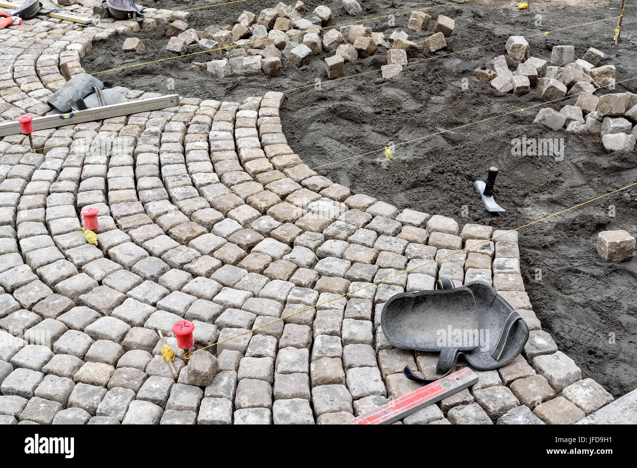 Pavement works hi-res stock photography and images - Alamy