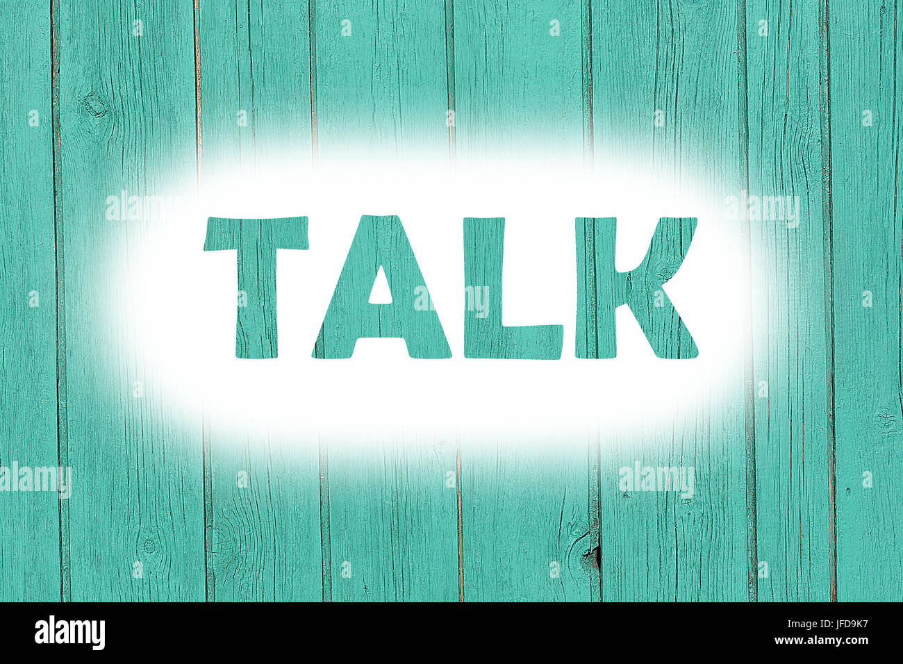 Talk word hi-res stock photography and images - Alamy