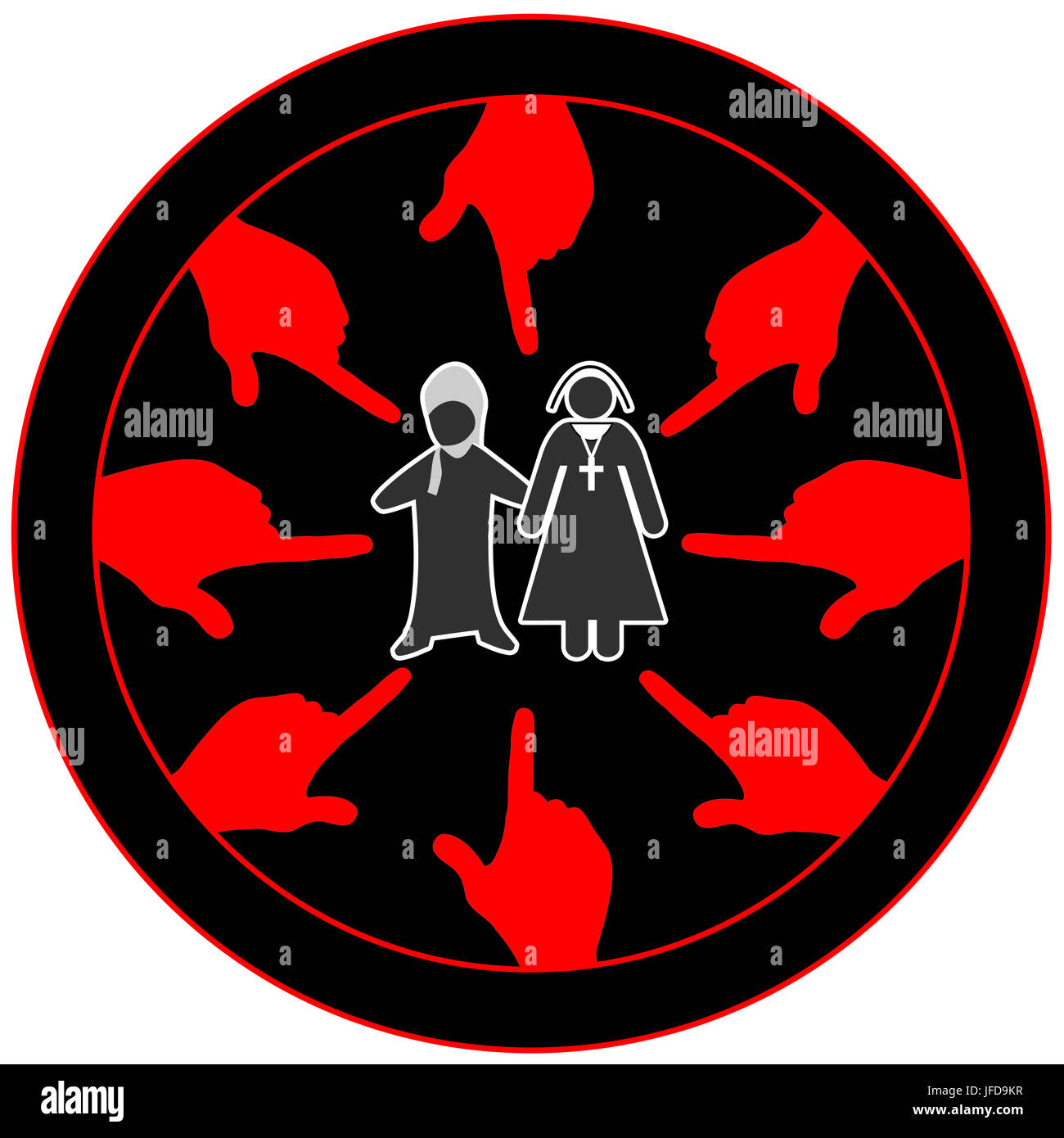 Religious prejudice hi-res stock photography and images - Alamy