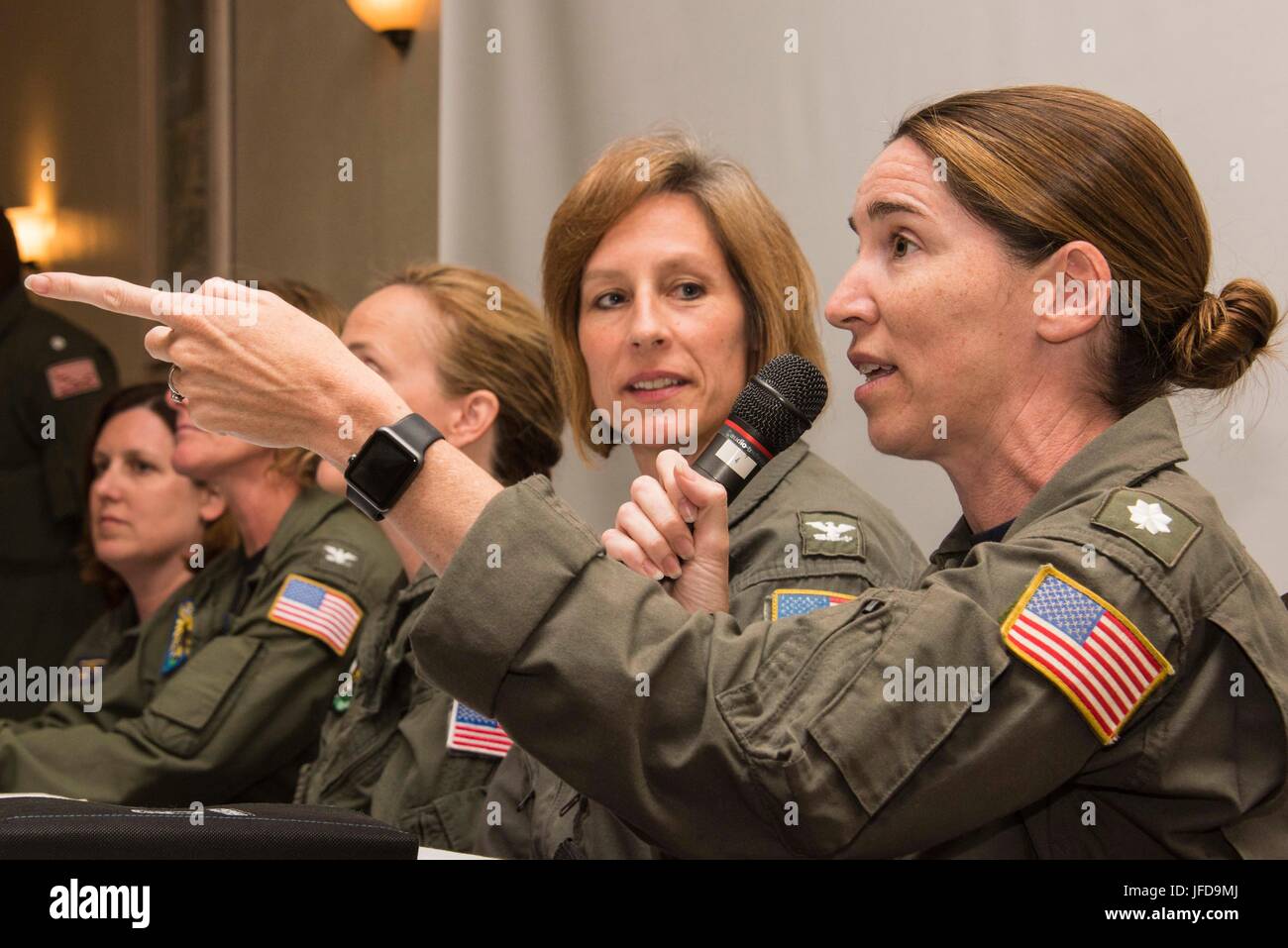Commander of helicopter sea combat wing pacific hi-res stock ...