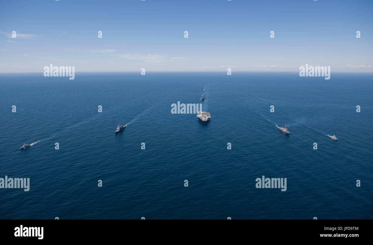 On June 27, 2017, a multinational naval formation transited the ...