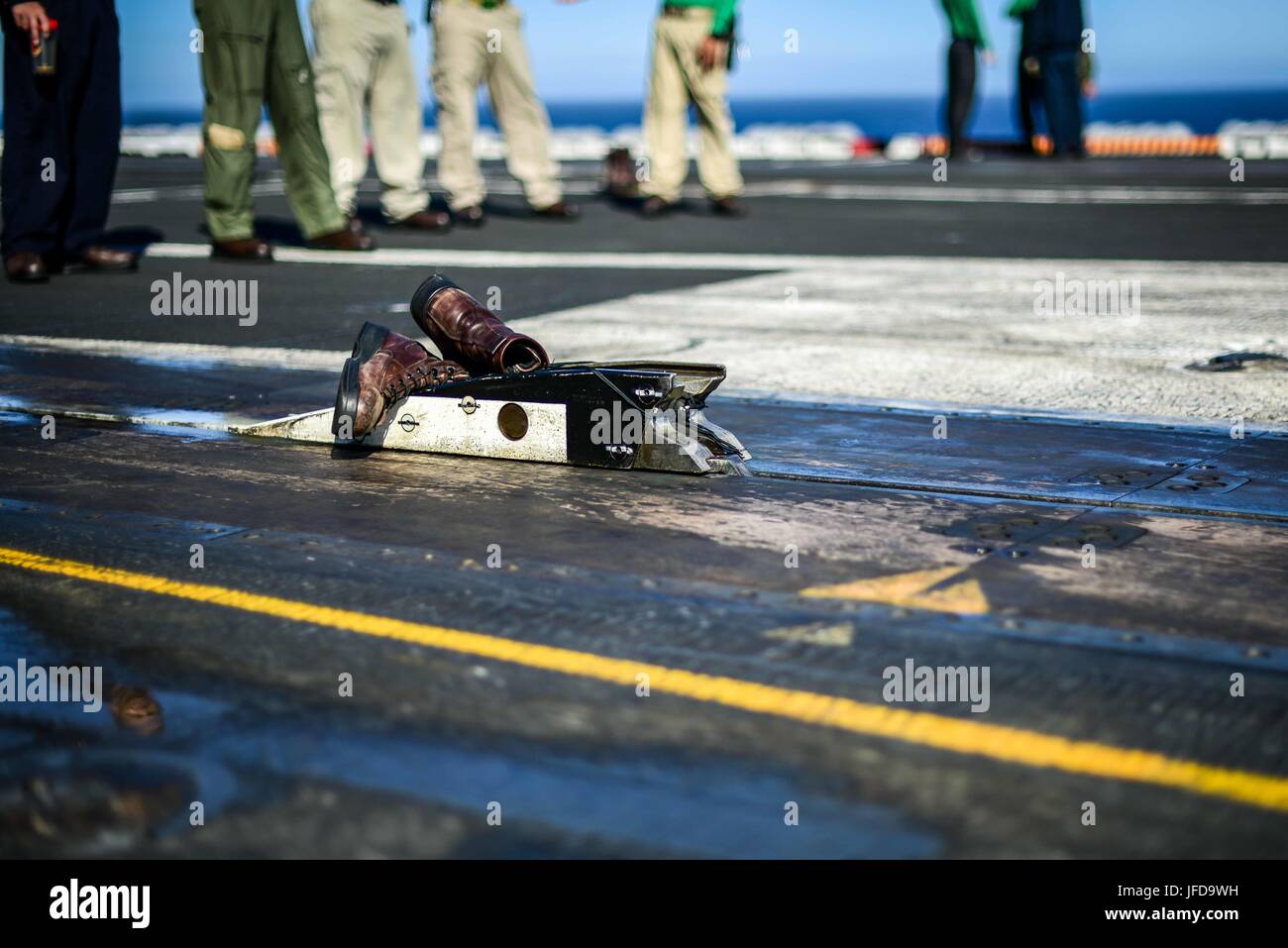 Boots shoot off hi-res stock photography and images - Alamy