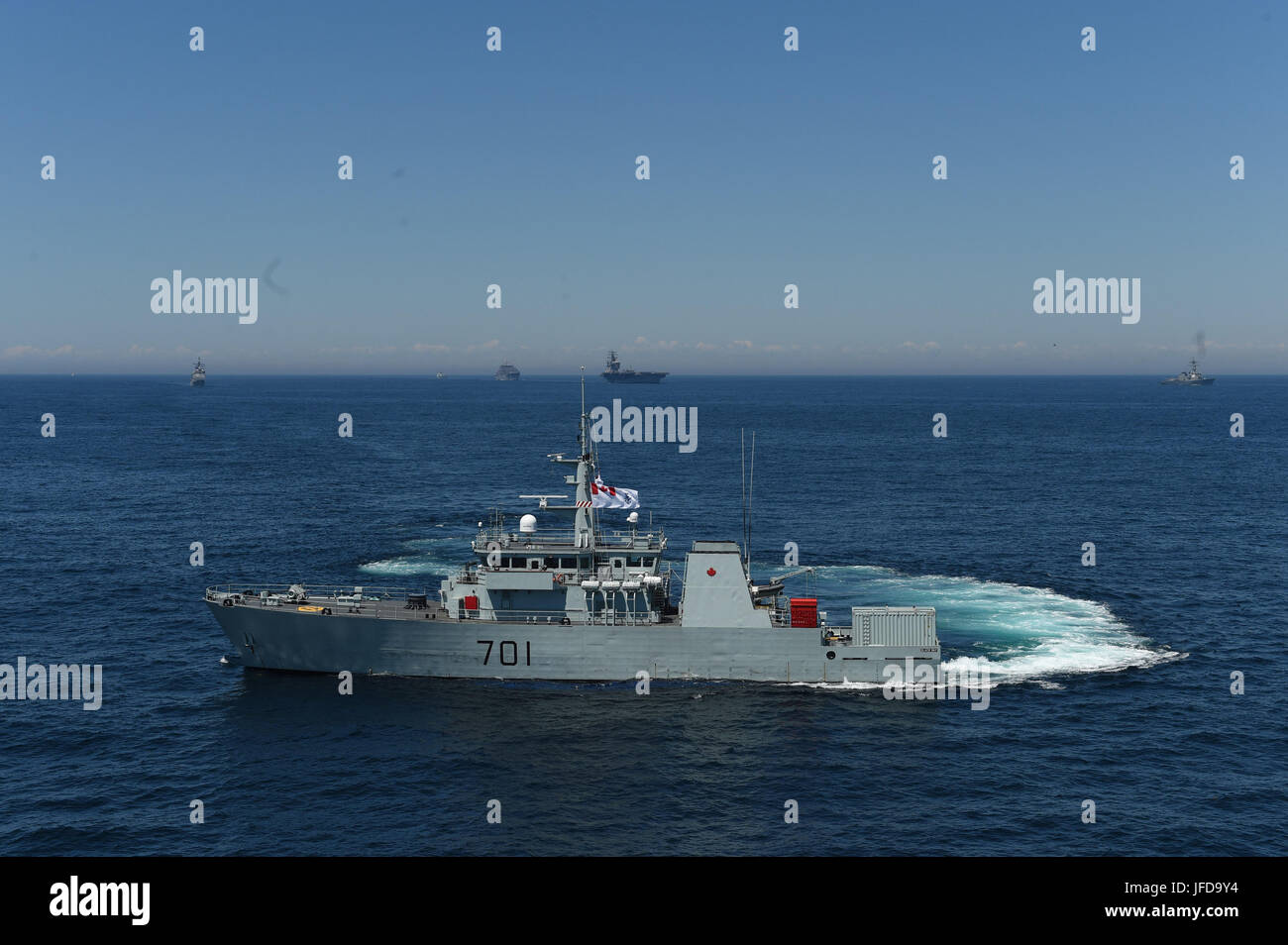 Canadian navy frigate hmcs charlottetown hi-res stock photography and ...