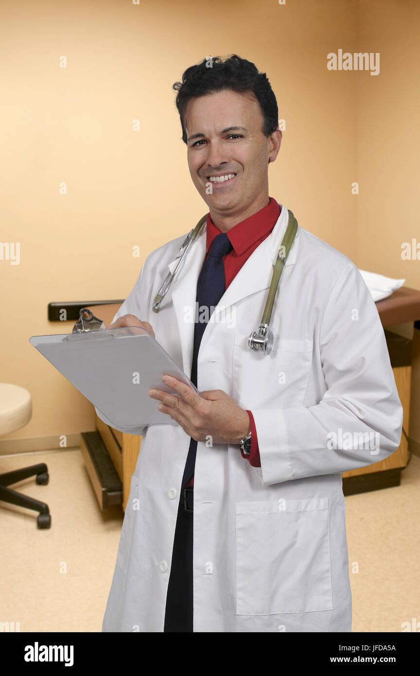 Handsome Man Doctor Stock Photo - Alamy