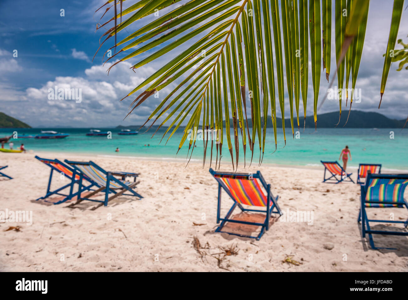 Beautiful beach landscape Stock Photo - Alamy