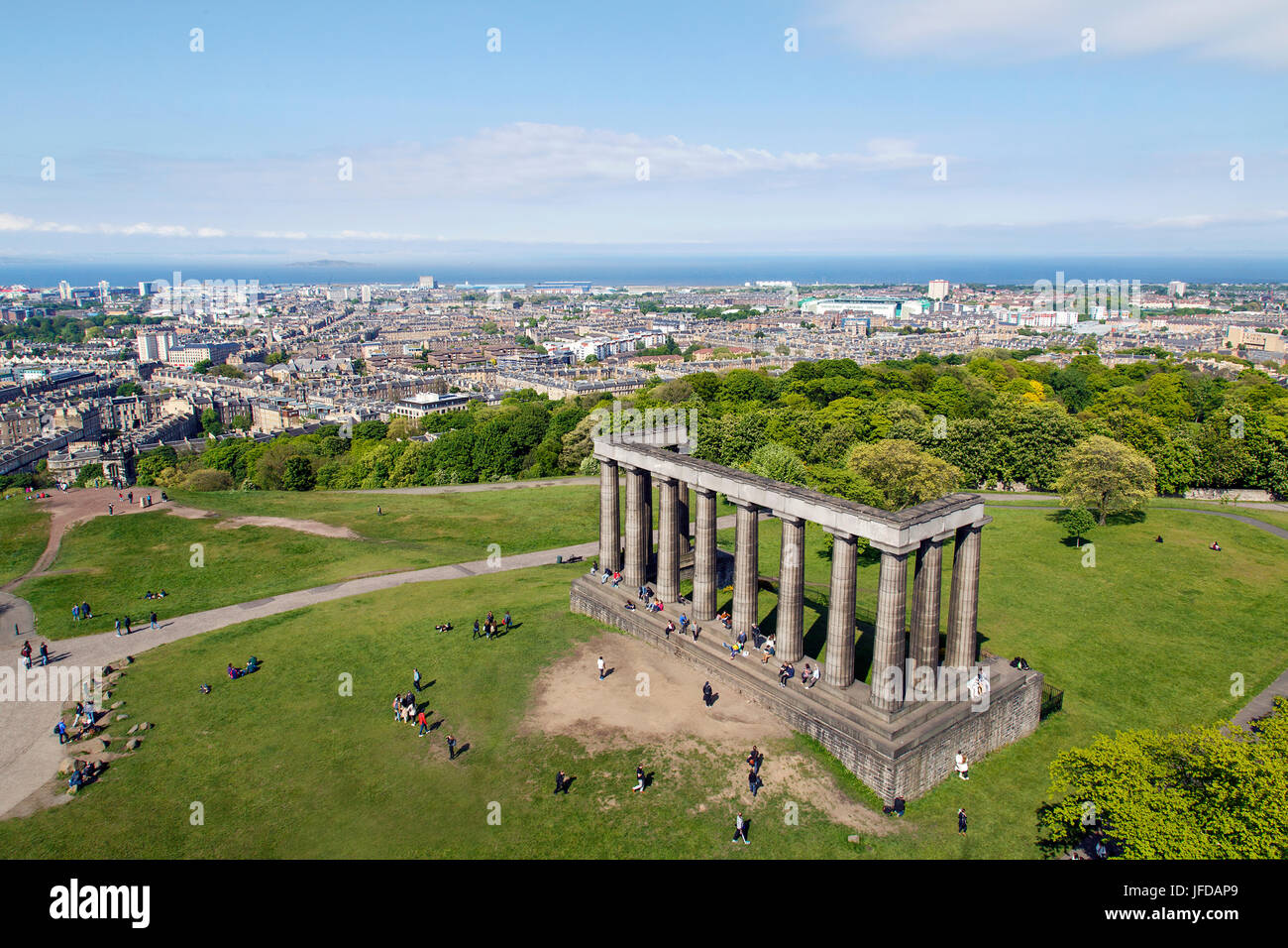 Calton Hill Monument, Edinburgh Stock Photo - Alamy