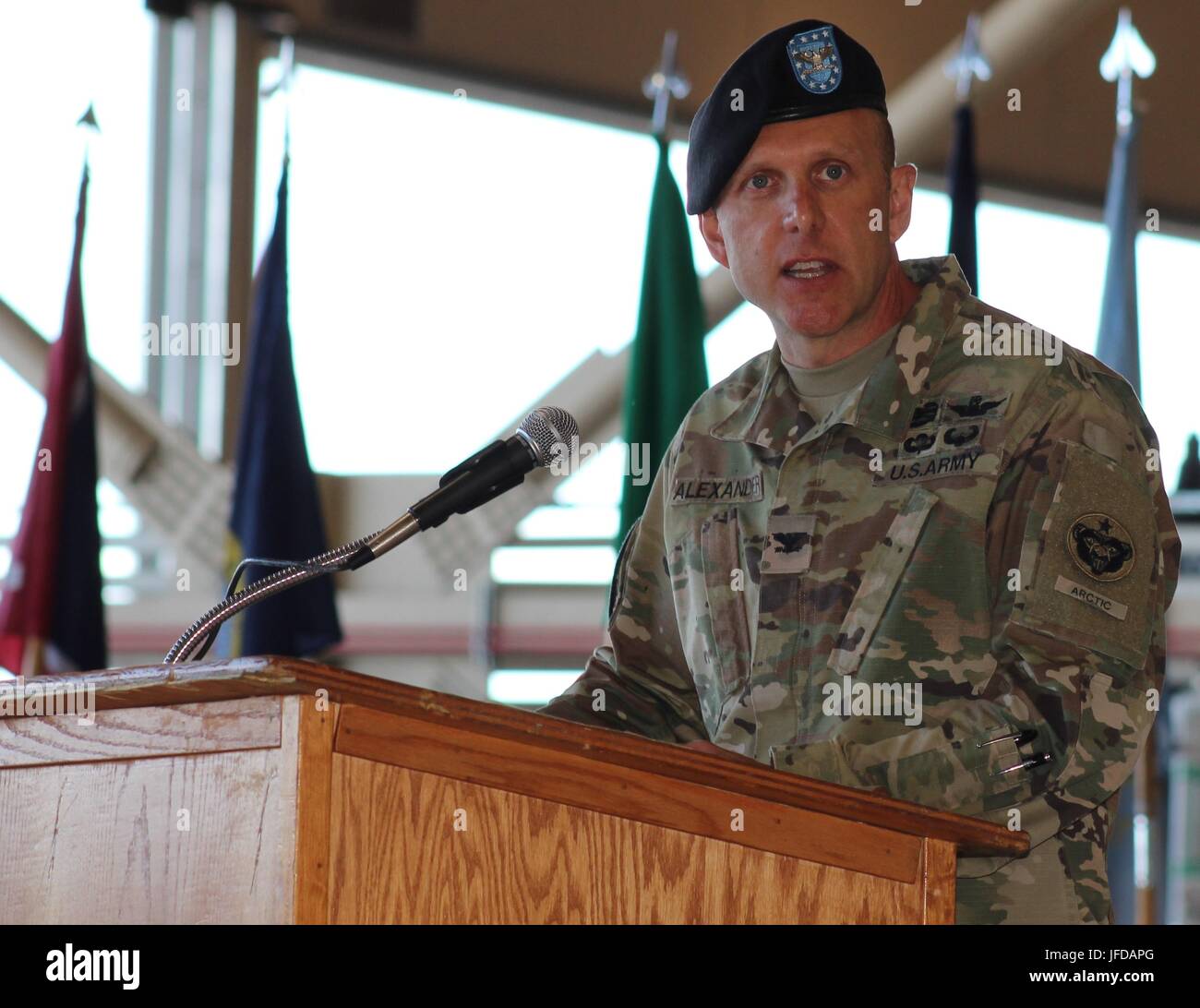 Outgoing U.S. Army Alaska Aviation Task Force Commander Col. Blake ...