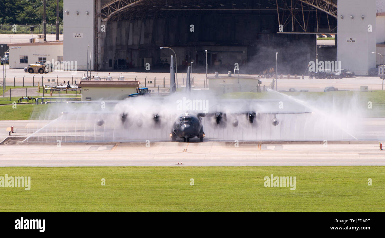 A U.S. Air Force MC-130J Commando II from the 17th Special Operations ...