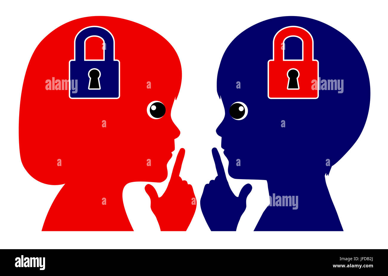 Keep our secrets secret hi-res stock photography and images - Alamy