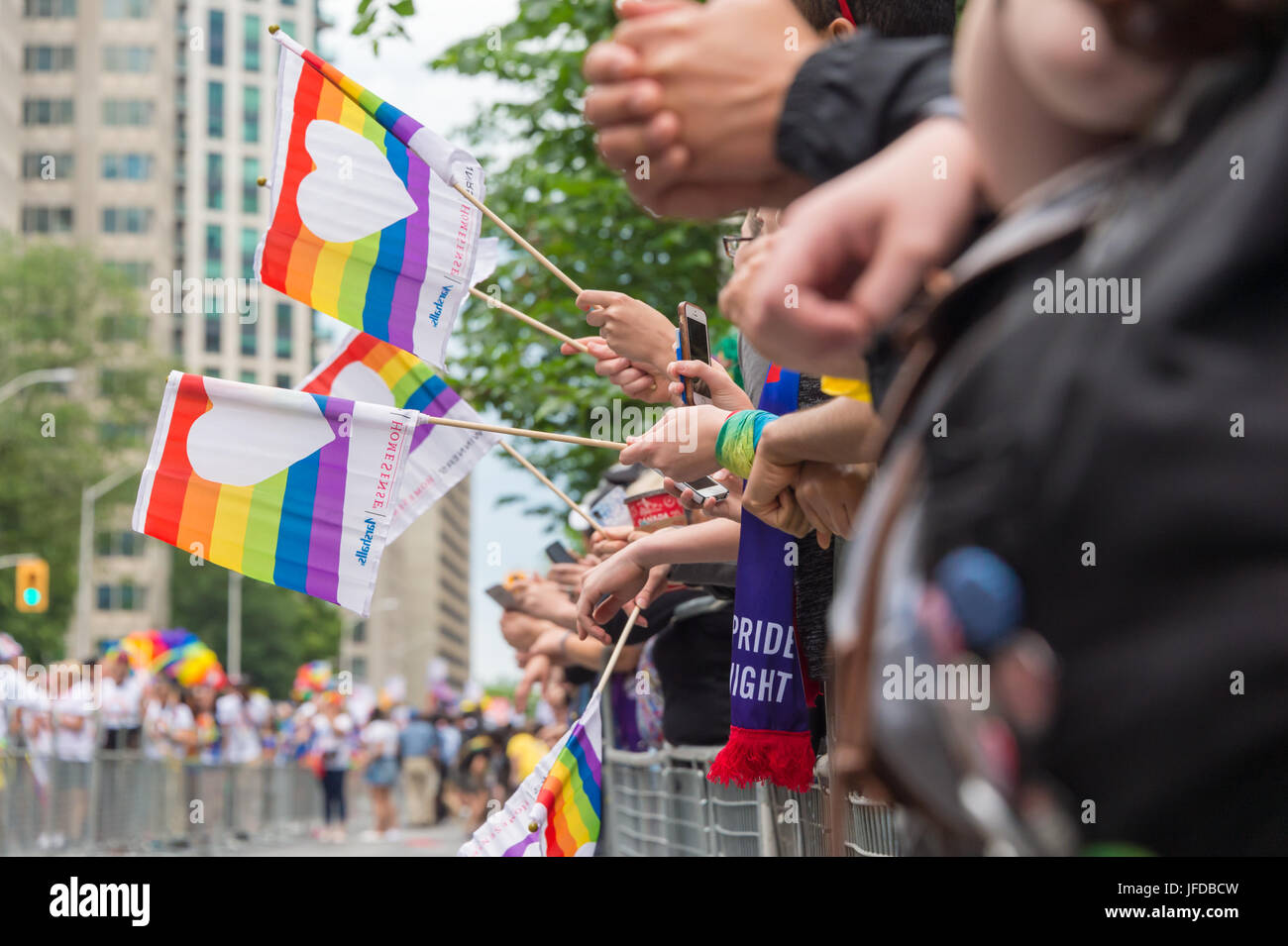 Gay pride parade toronto 2017 hi-res stock photography and images - Alamy