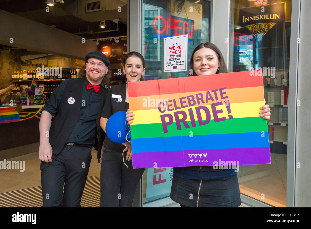 Celebrate pride sign hi-res stock photography and images - Alamy