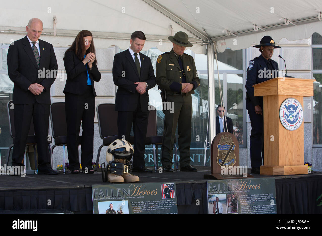 CBP held its annual Valor Memorial and Wreath Laying ceremony to honor ...