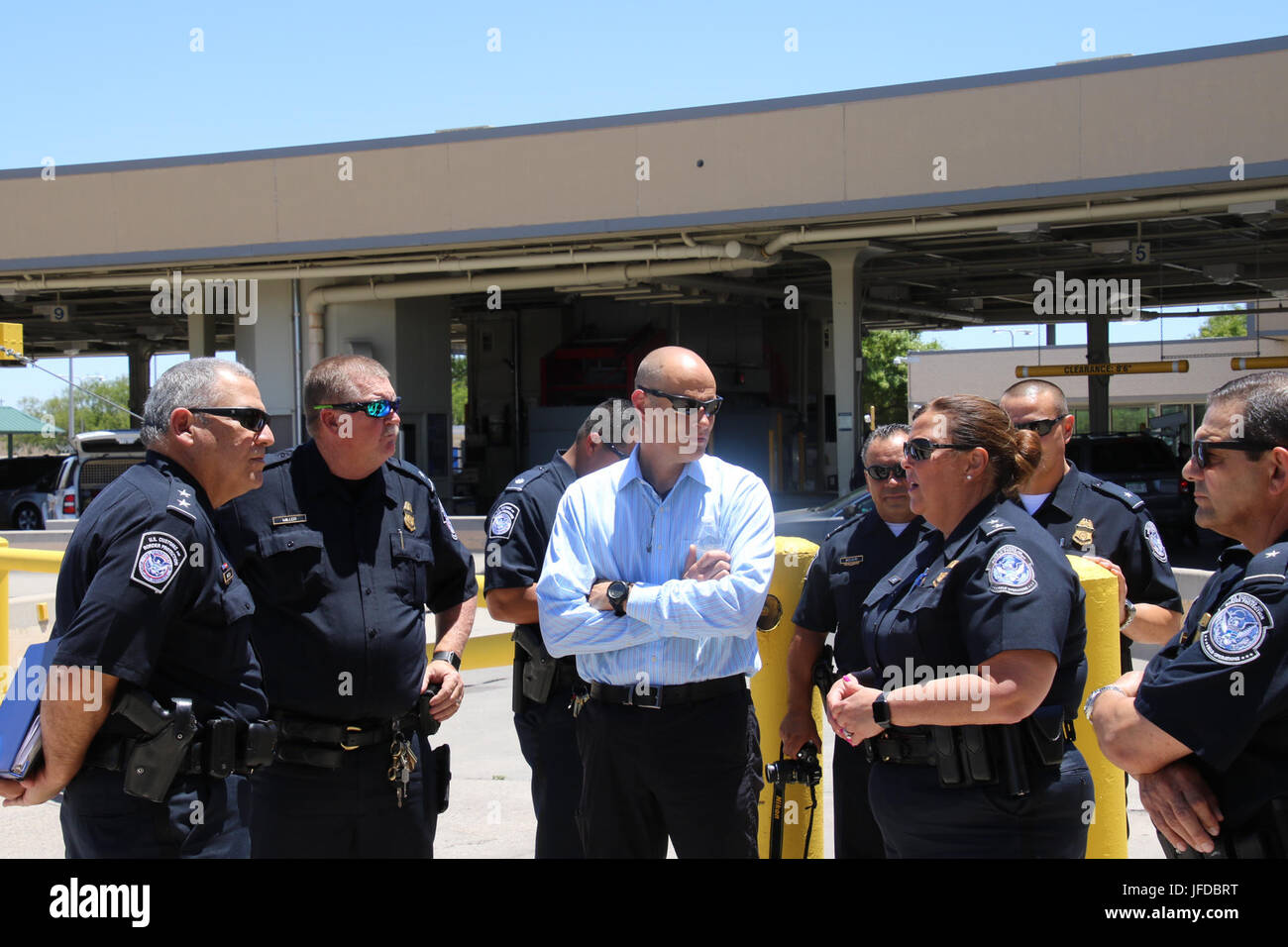 During a visit to El Paso, Texas, Acting Deputy Commissioner Ronald D ...