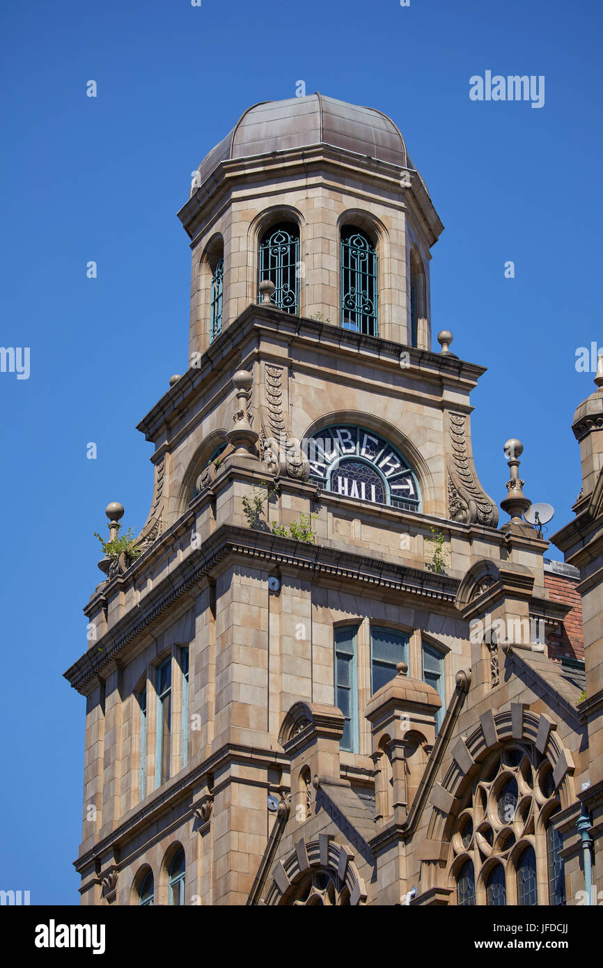 Baroque and Gothic Albert Hall in Manchester city centre built as the ...