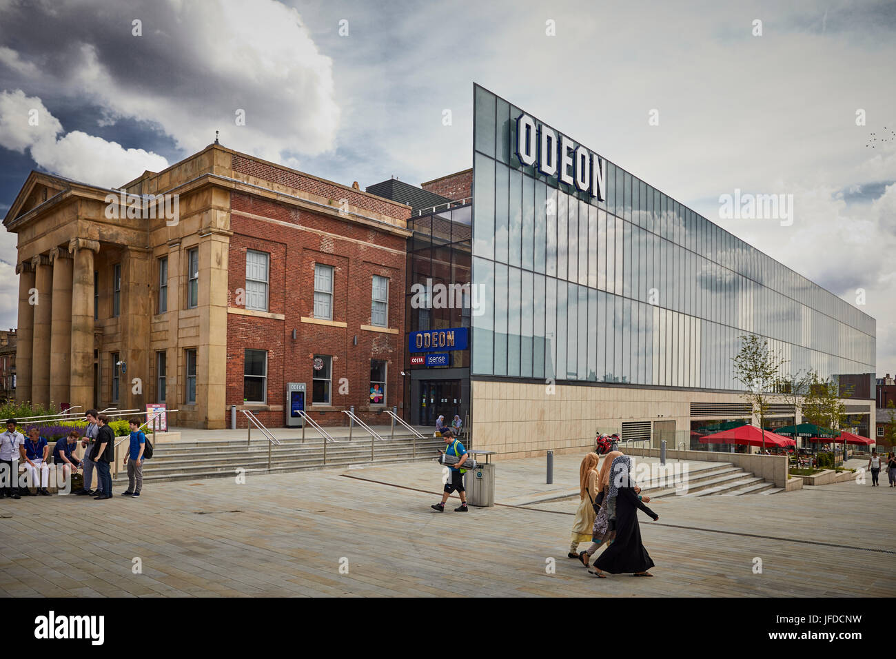 Mixing old and new Oldham Odeon cinema at The Old Town Hall development ...