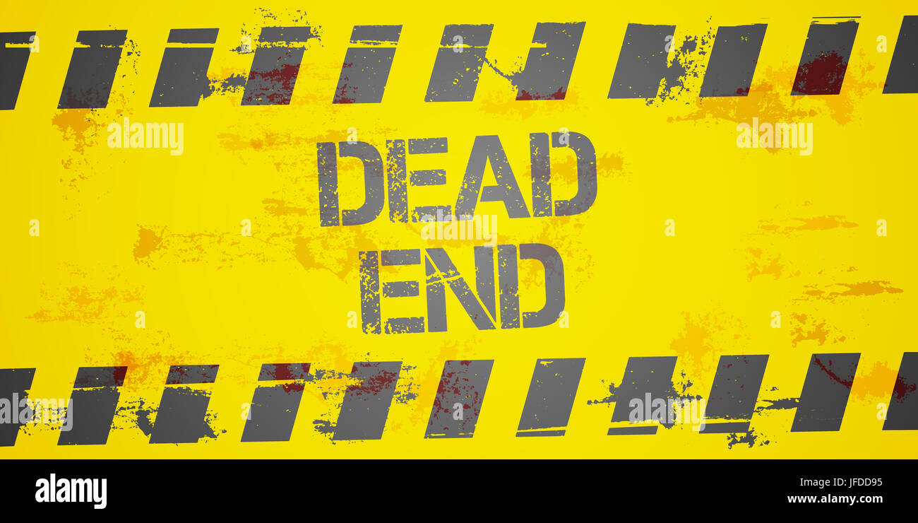 Dead End Background Stock Photo - Alamy
