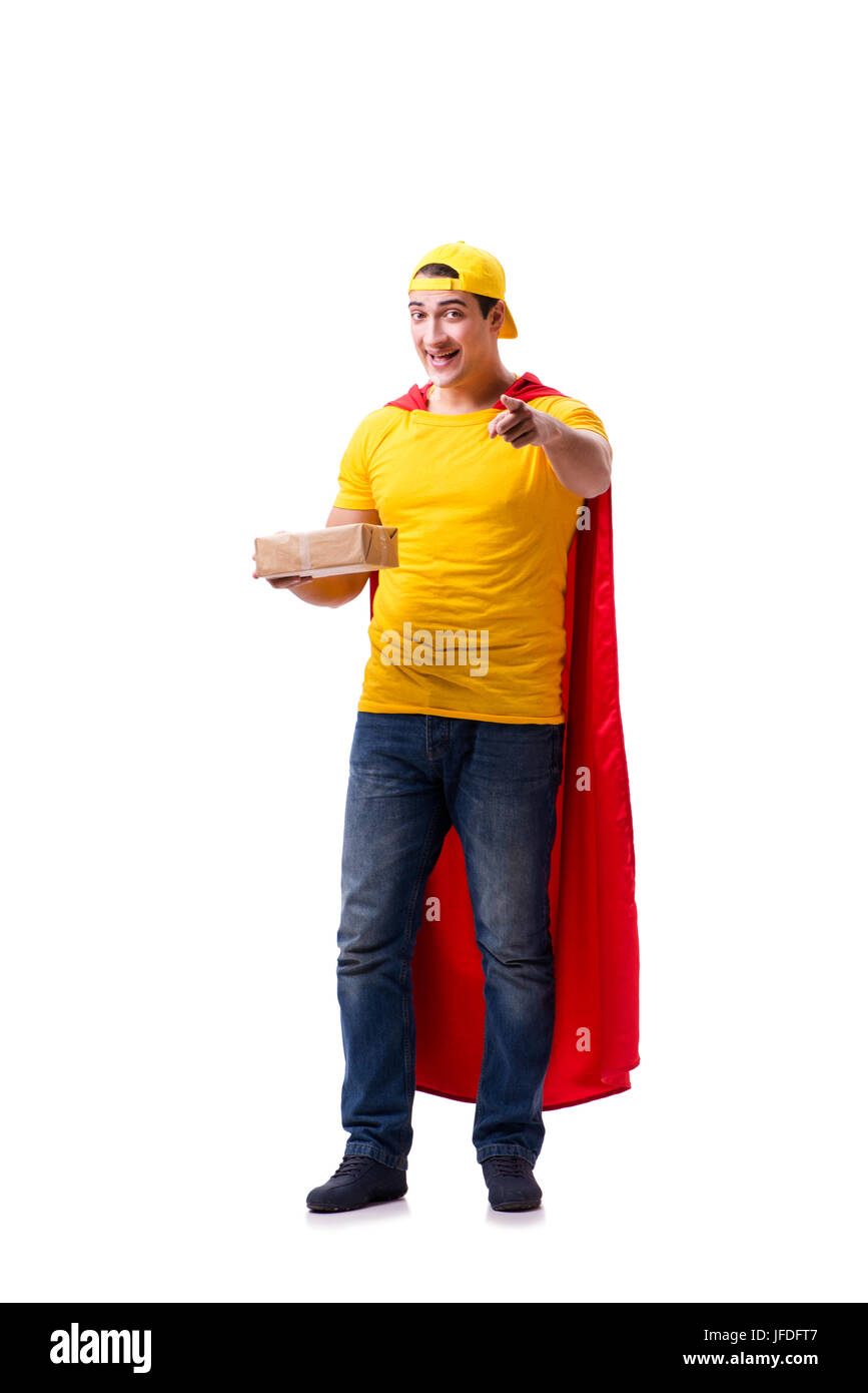 Delivery guy Cut Out Stock Images & Pictures - Alamy