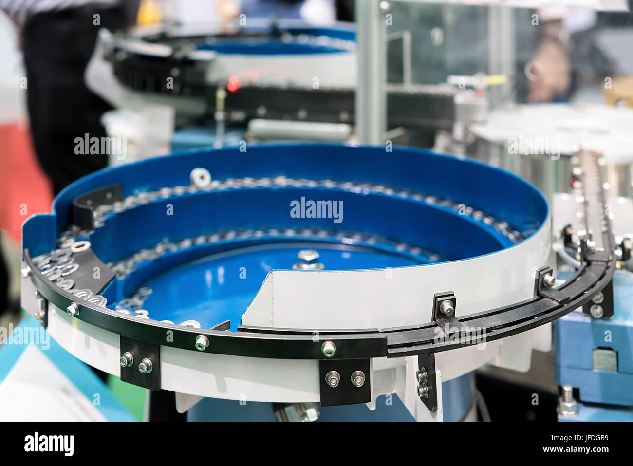 Muti material packing machine working in factory Stock Photo - Alamy
