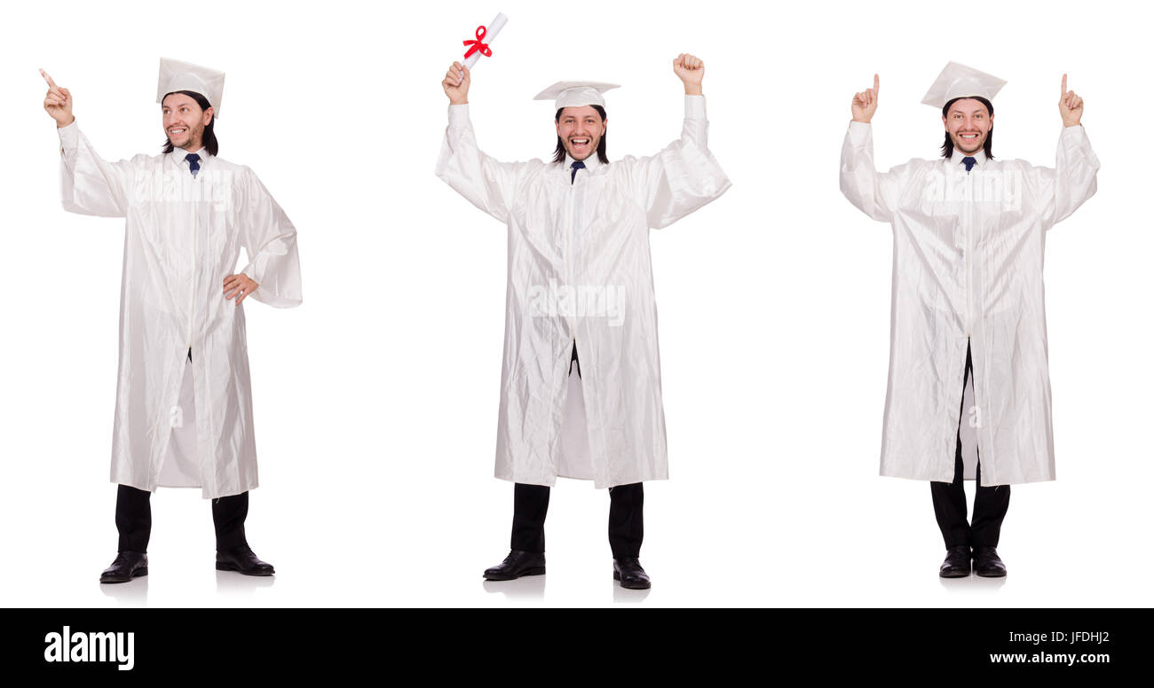 Graduation collage student success Cut Out Stock Images & Pictures - Alamy