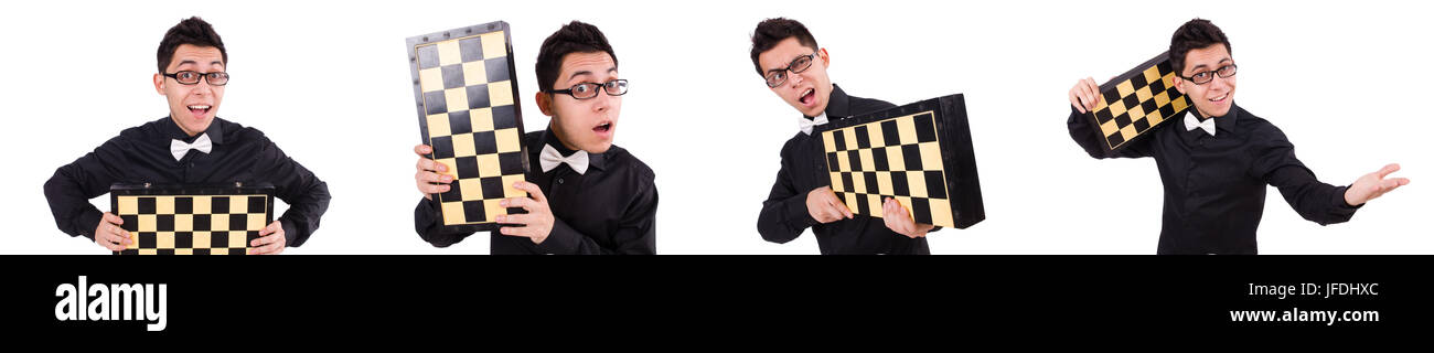 Chess player posing hi-res stock photography and images - Alamy