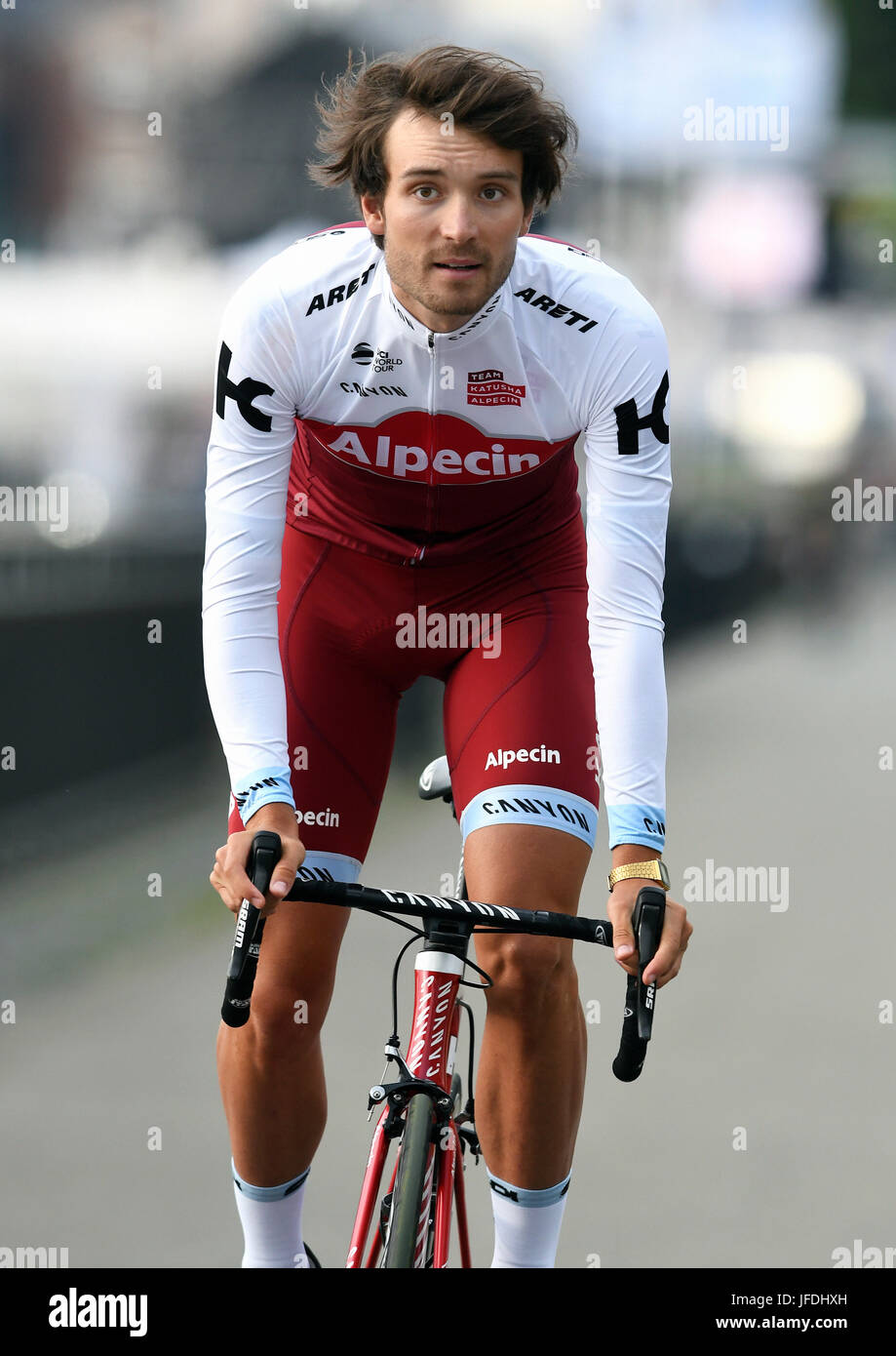 104. Tour de France, Grand Depart, Team-Presentation: Rick Zabel (GER ...