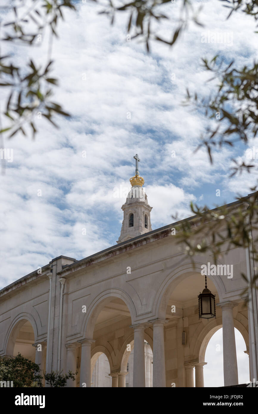 The Sanctuary of Fatima Stock Photo - Alamy