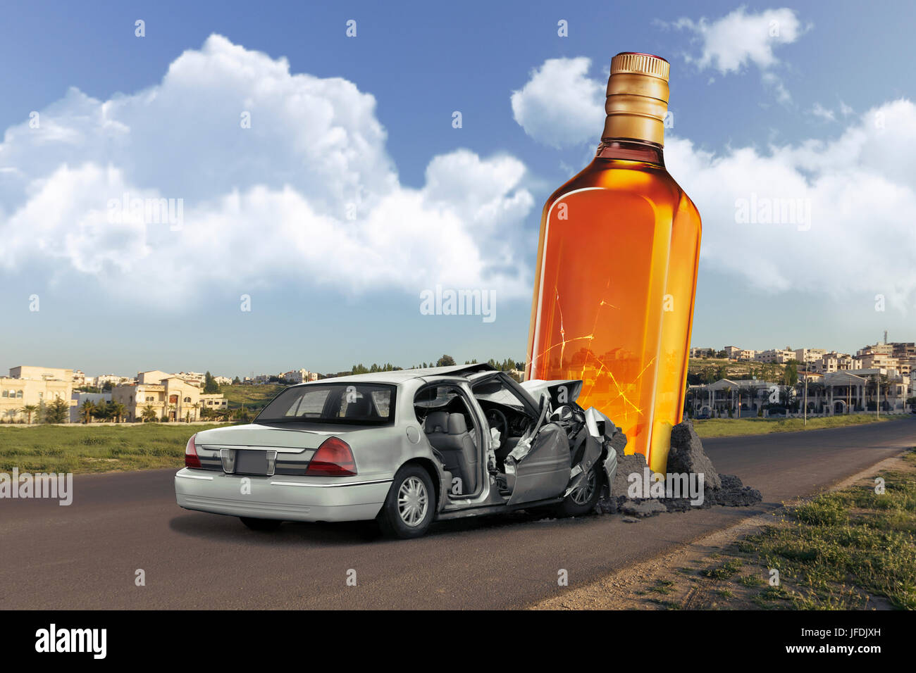 Wreck drink hi-res stock photography and images - Alamy