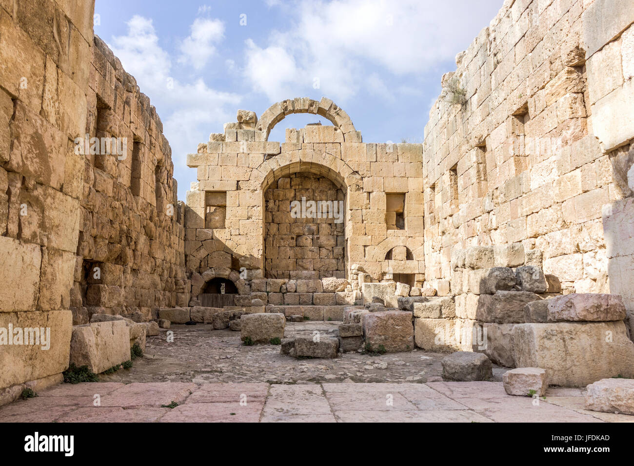 Ancient Roman city of Gerasa modern Jerash, Jordan Stock Photo - Alamy