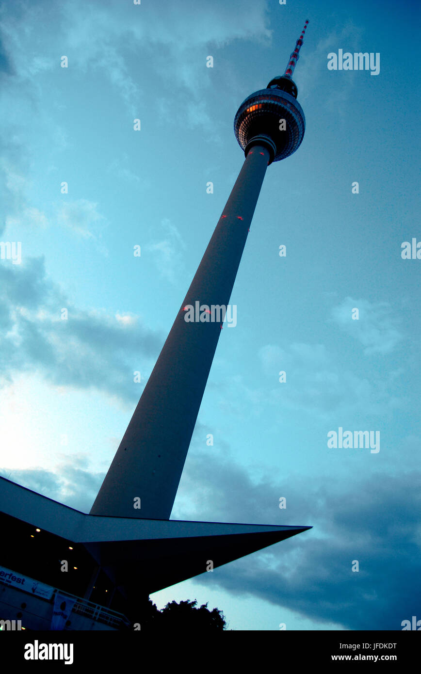 View of T.V Tower, Berlin, Germany Stock Photo - Alamy