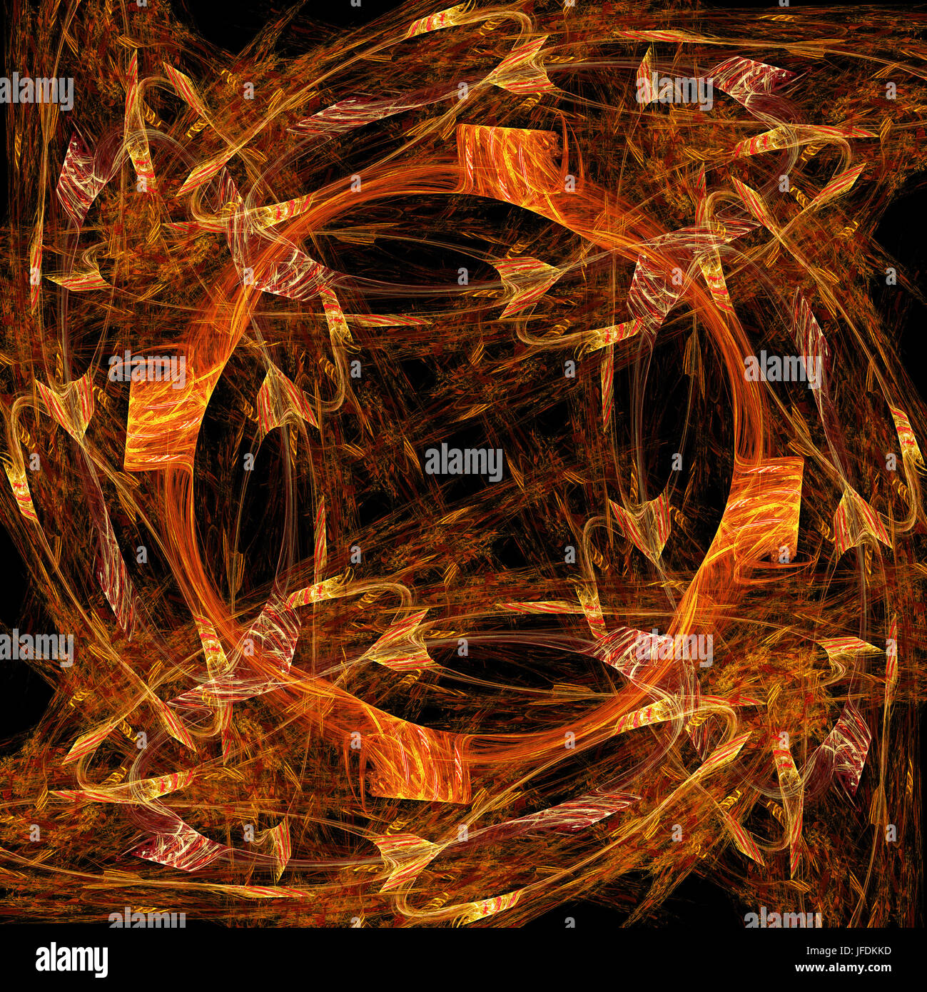 abstract fiery star background Stock Photo - Alamy