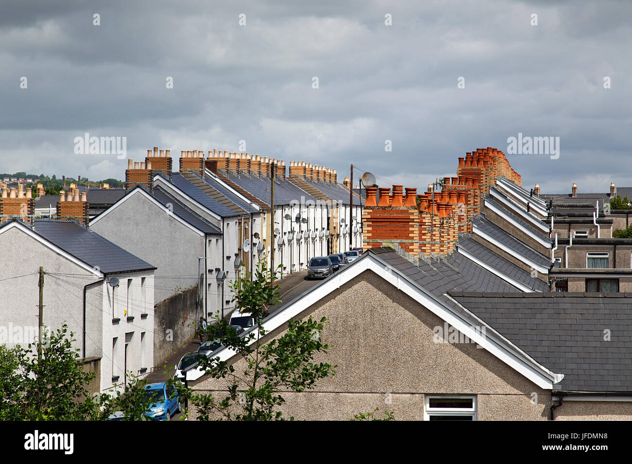 Row Of Terraced Houses High Resolution Stock Photography and Images - Alamy